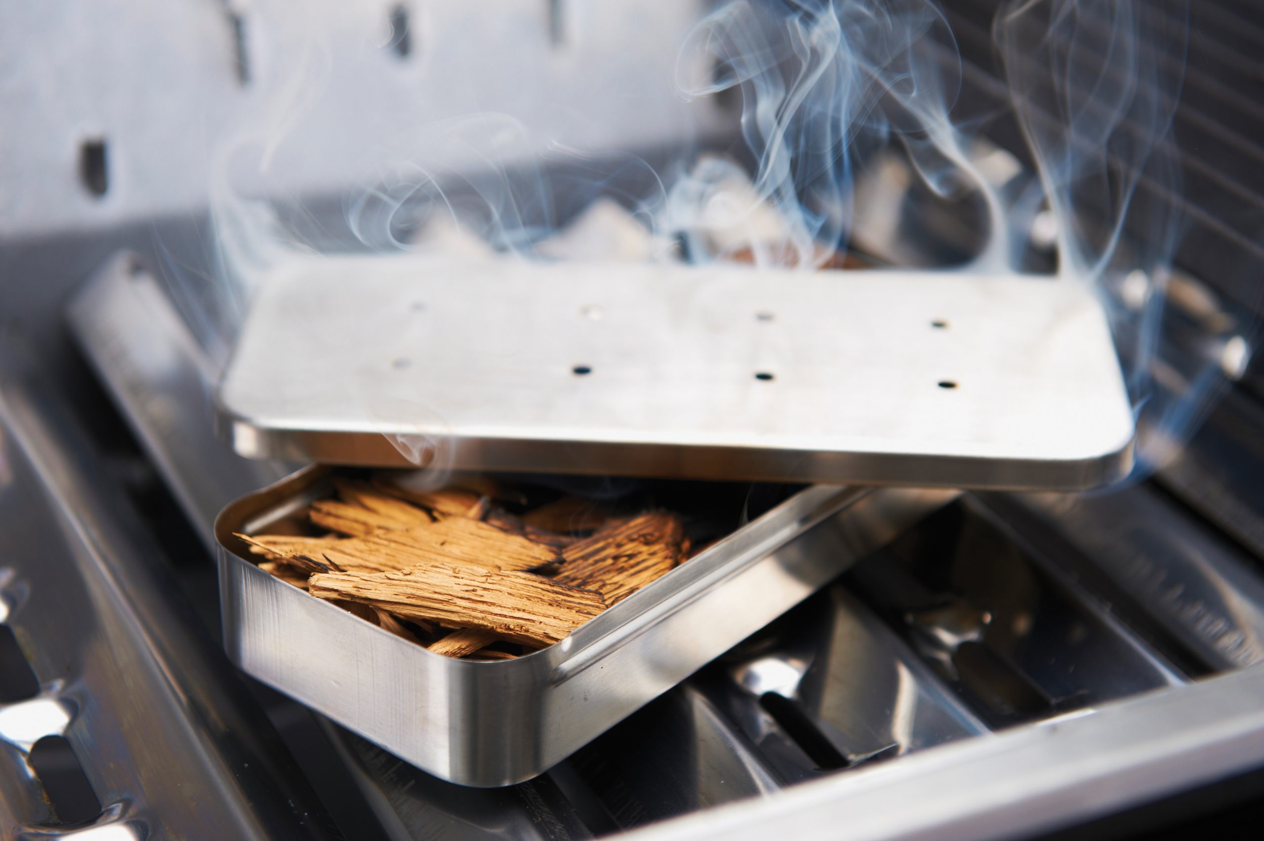 Stainless Steel Smoker Box – Grill Pro